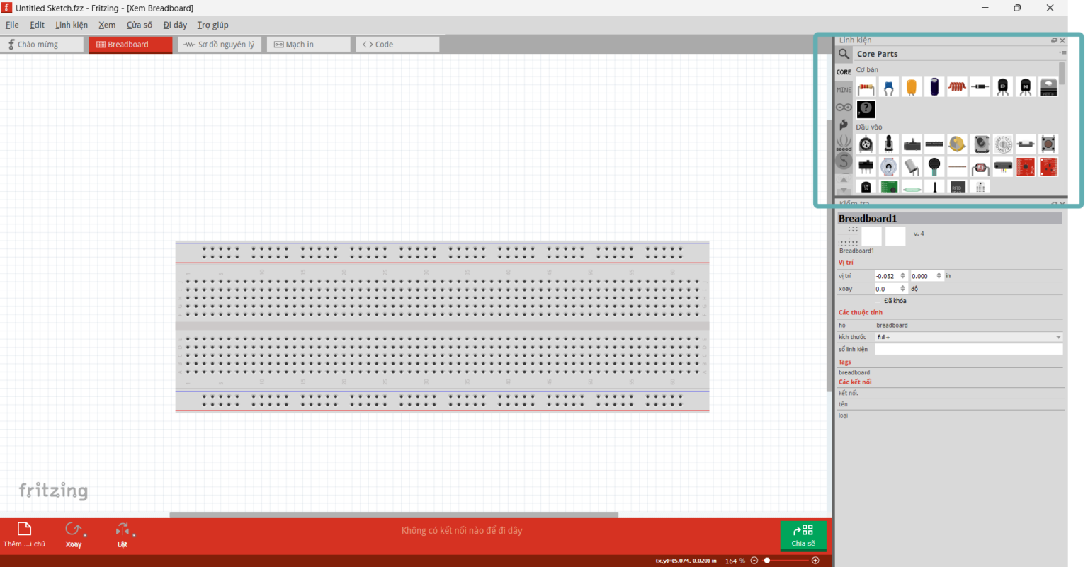 Fritzing Cơ Bản: Hướng dẫn chi tiết vẽ mạch trực quan – Chipstack